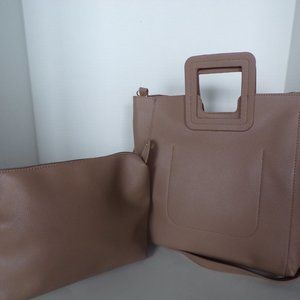 FFC New York | Bags | Nwt Ffc New York Anabel Large Handbag Taupe ...